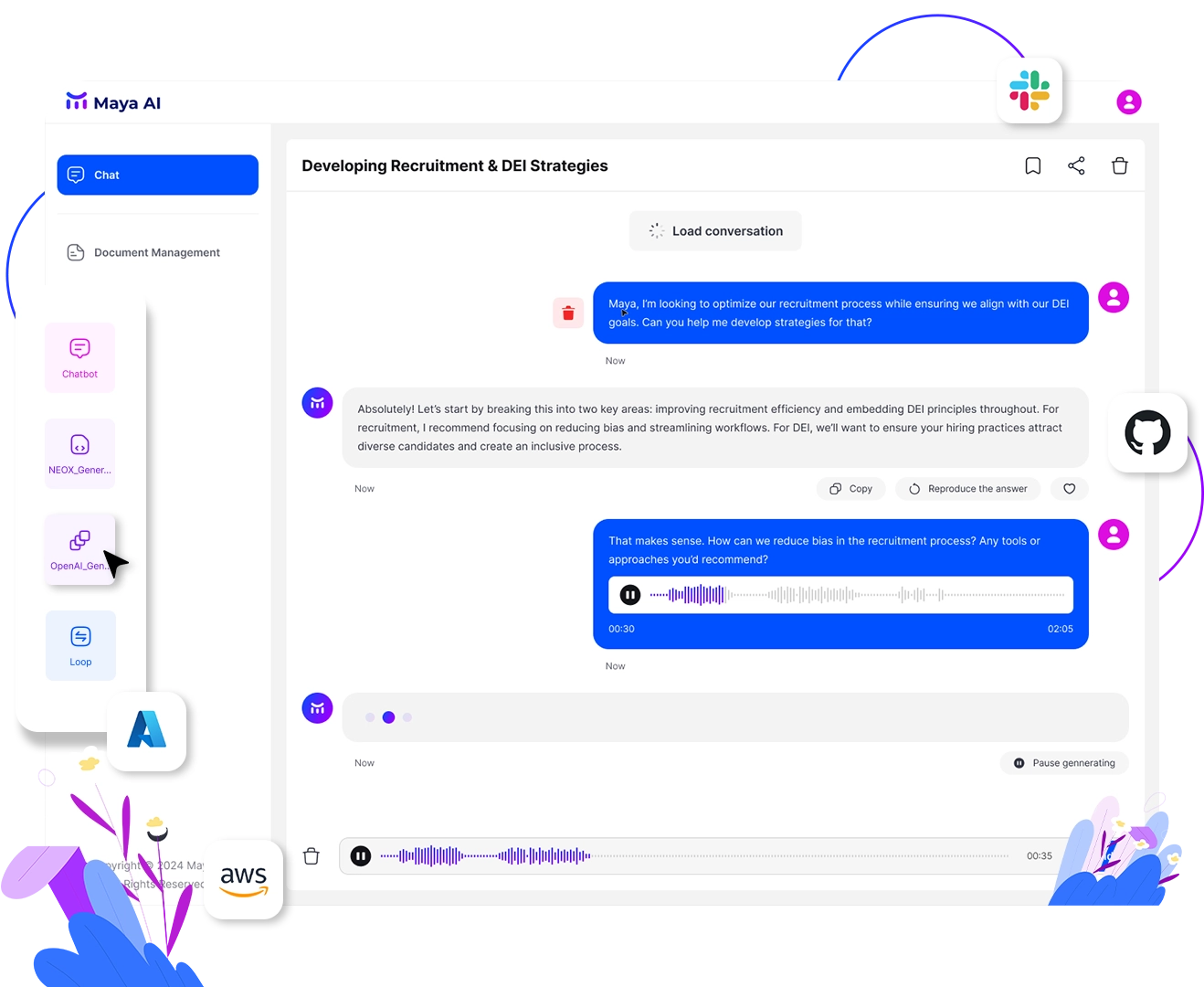 Maya AI - Personalize Your Team & Customer Experience